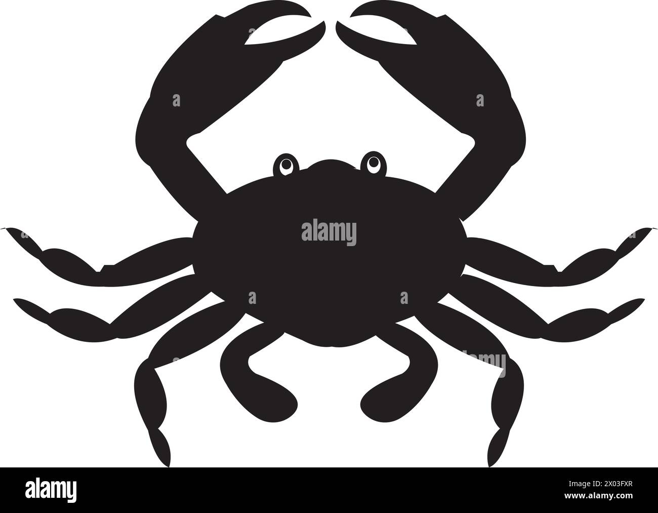 Crab icon vector illustration symbol design Stock Vector Image & Art ...