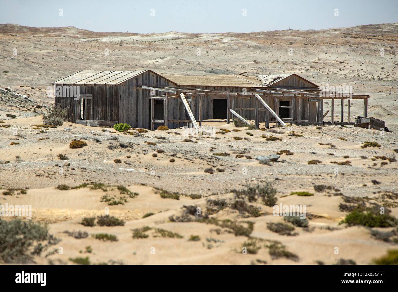 Abandoned, miner's house, preserved by the dry desert air, at ...