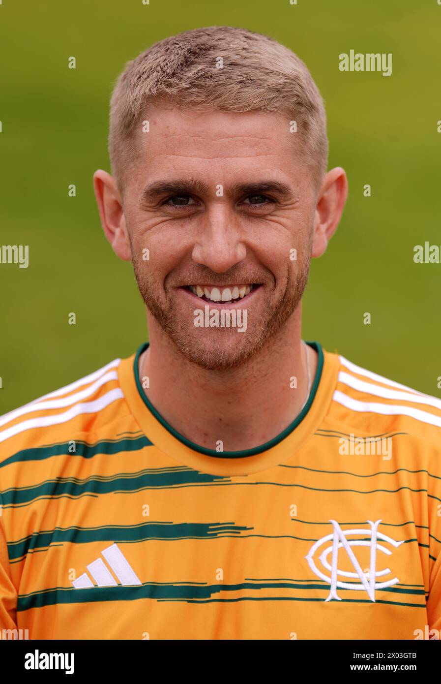 Nottinghamshire's Olly Stone during a media day at Trent Bridge ...