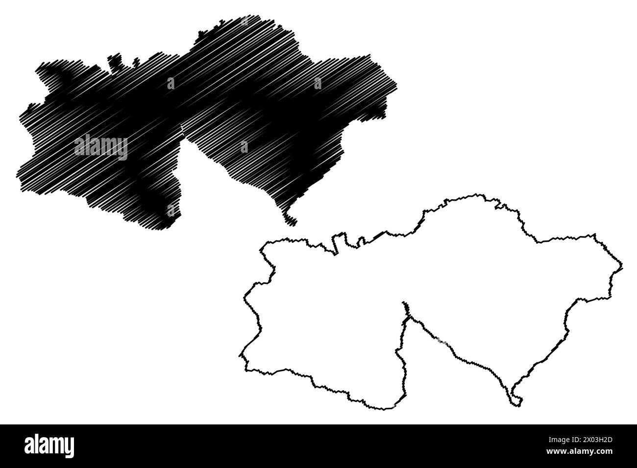 Thun District (Switzerland, Swiss Confederation, Canton of Bern or ...