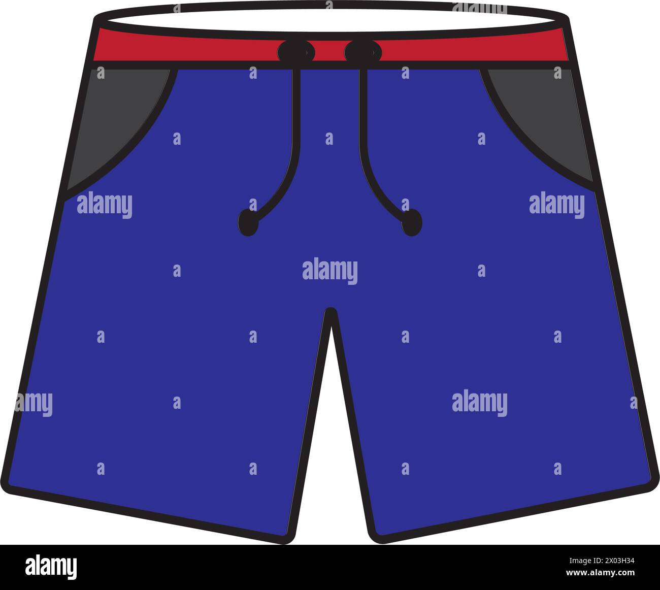 Red trouser suit Stock Vector Images - Alamy