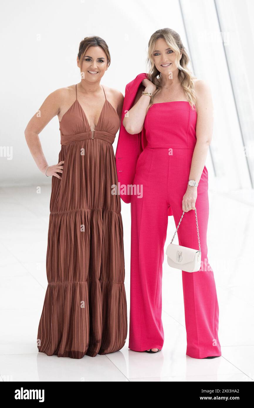 Cannes, France. 09th Apr, 2024. Kelly Marot and Dorothee Pousseo attend ...