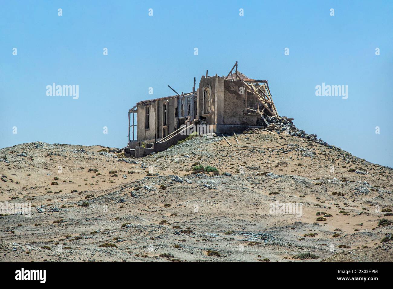 Abandoned, miner's house, preserved by the dry desert air, at ...