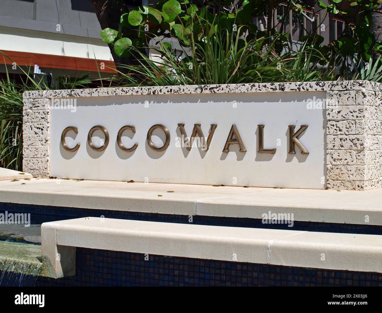 Miami, Florida, United States - April 6, 2024: Sign at the entrance of ...