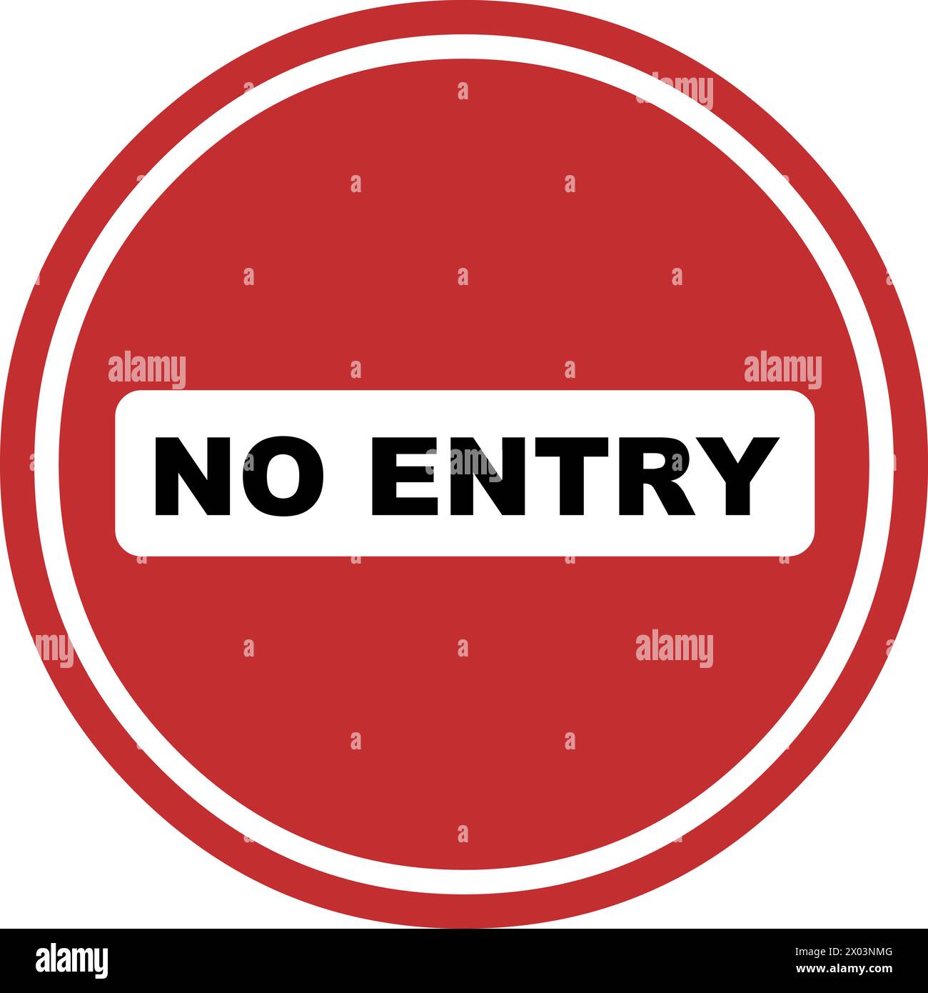 vector signage no entry Stock Vector Image & Art - Alamy