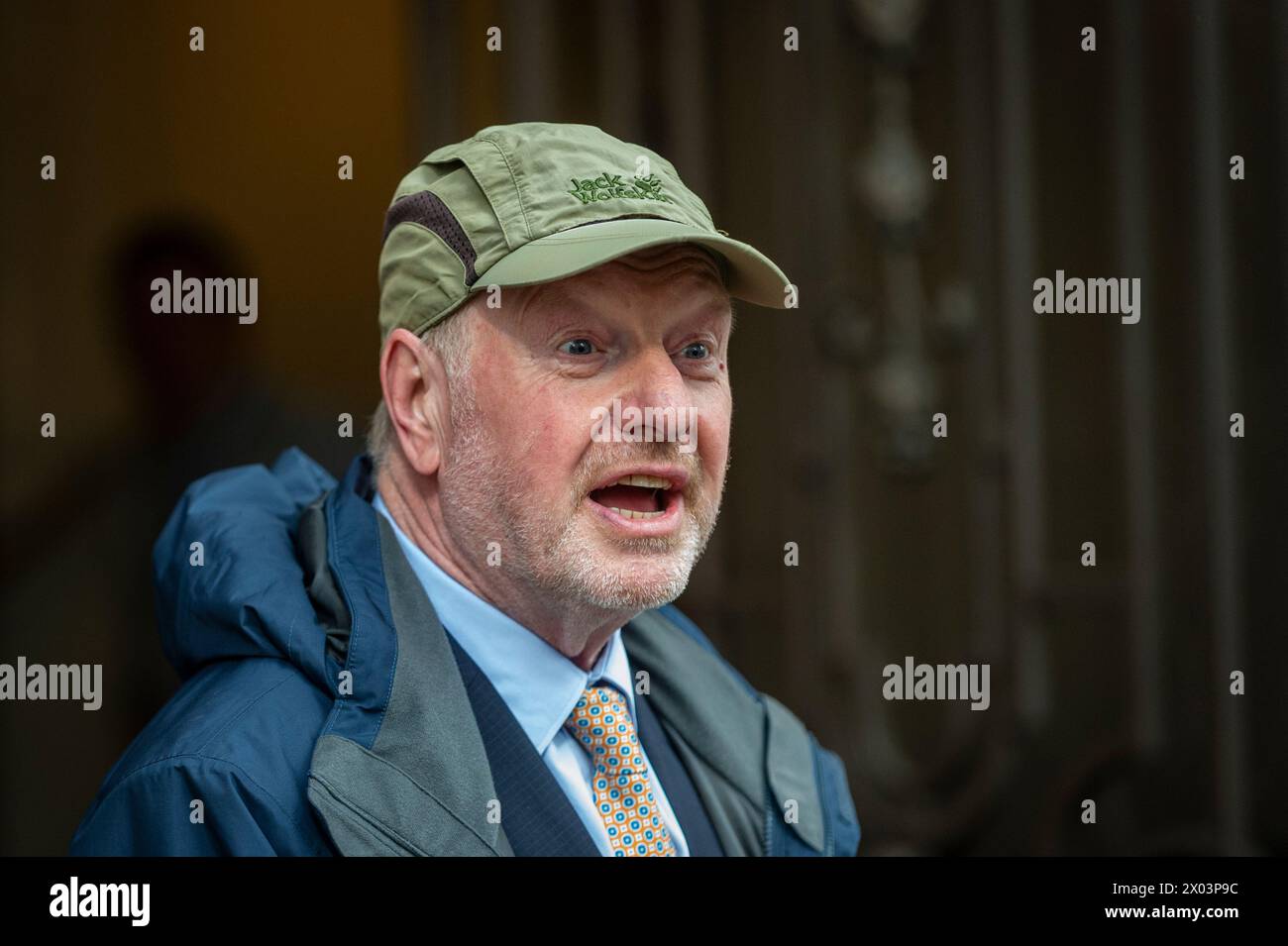 London, UK. 9 April 2024. Alan Bates, former subpostmaster and founder ...