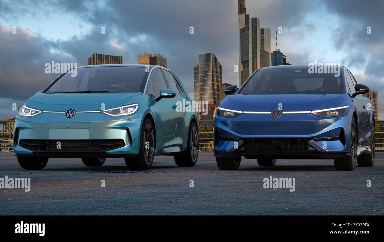 Volkswagen id 3 battery electric vehicle hi-res stock photography and ...