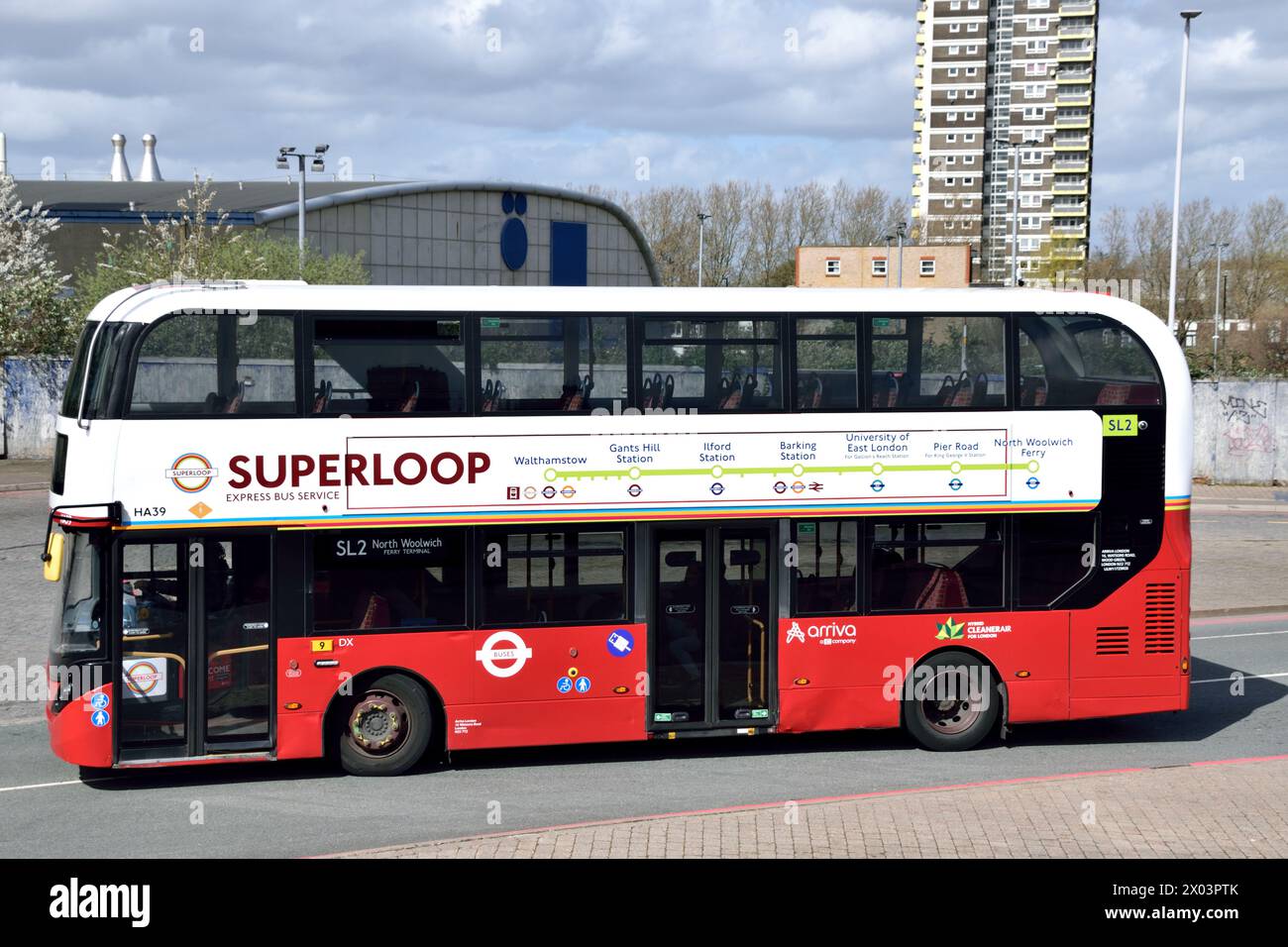 Superloop bus hi-res stock photography and images - Alamy