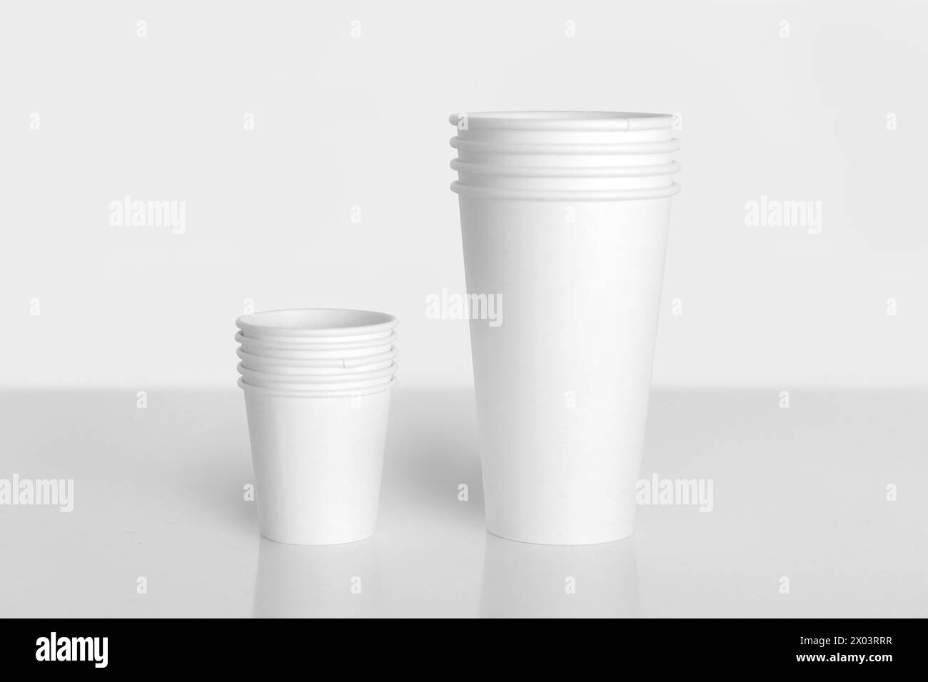 Coffee Cup Mockup 3D Rendering Isolated Background Stock Photo - Alamy