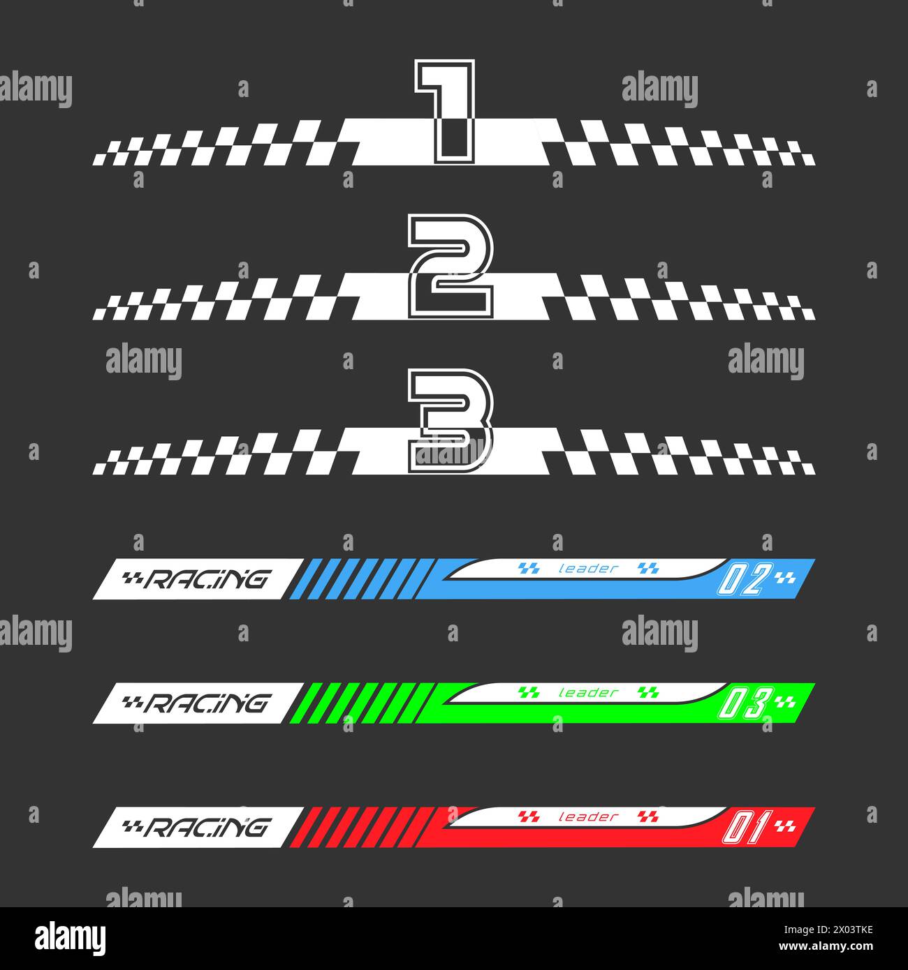 Team race p Stock Vector Images - Alamy