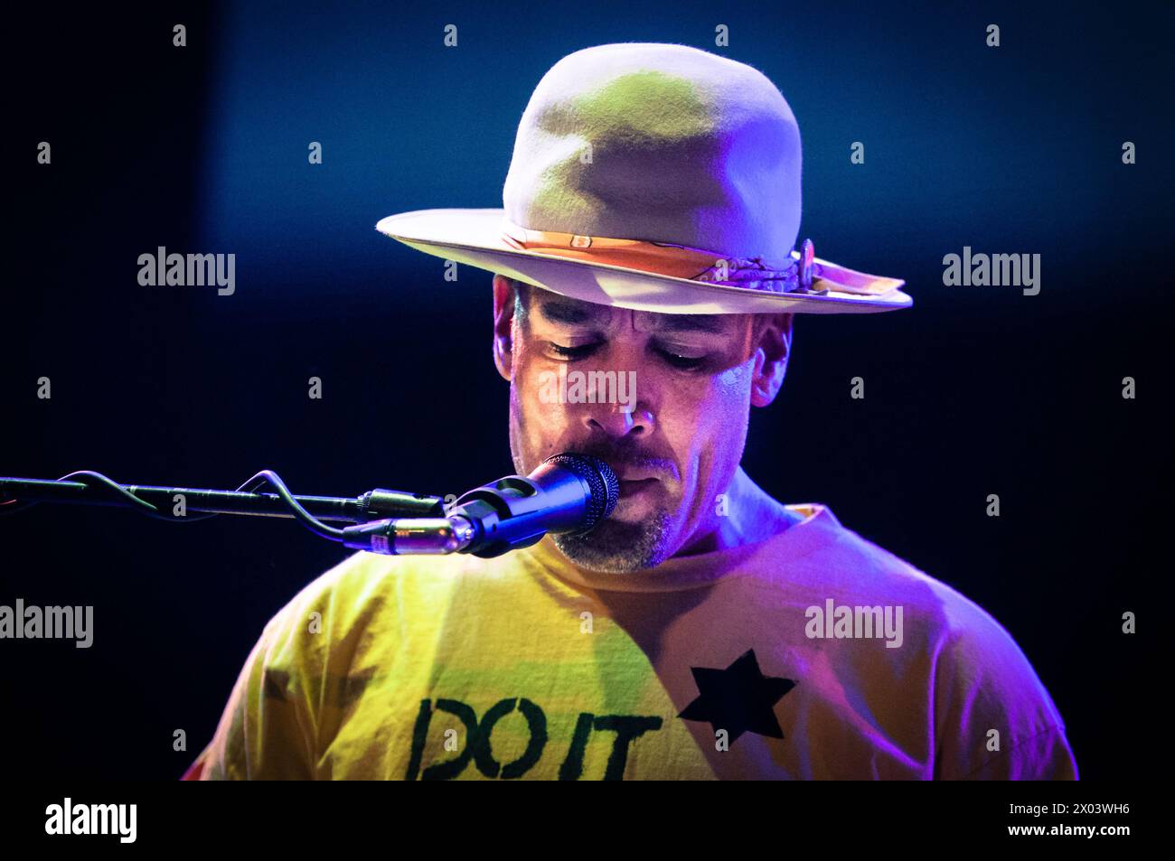 Torino, Italia. 2019. The american singer Ben Harper performed live on ...