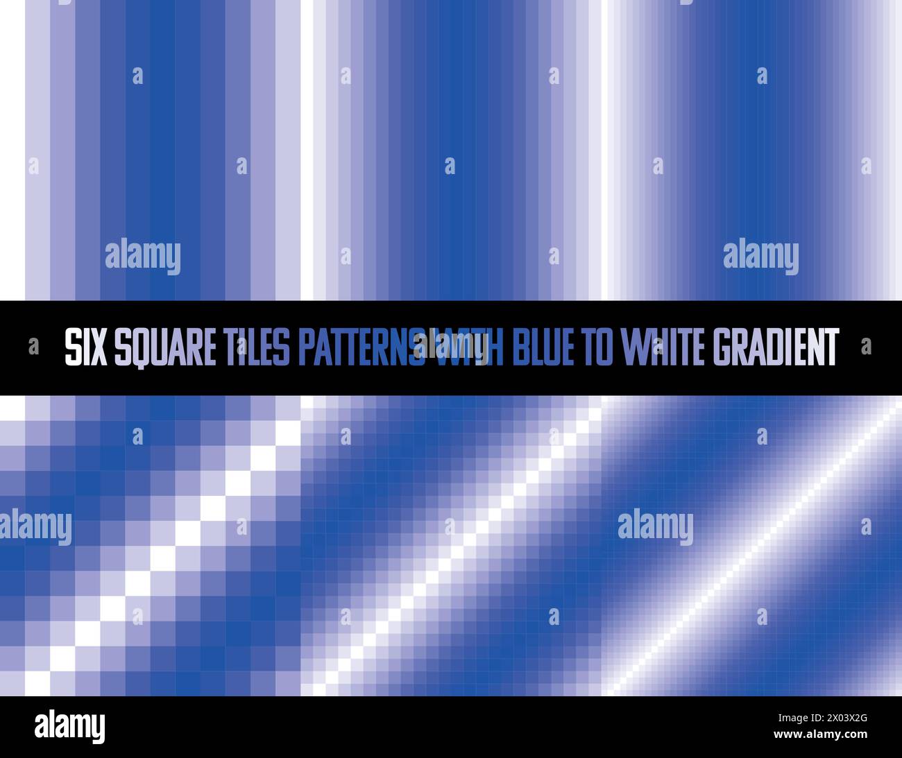 Gradient flow square tiles hi-res stock photography and images - Alamy