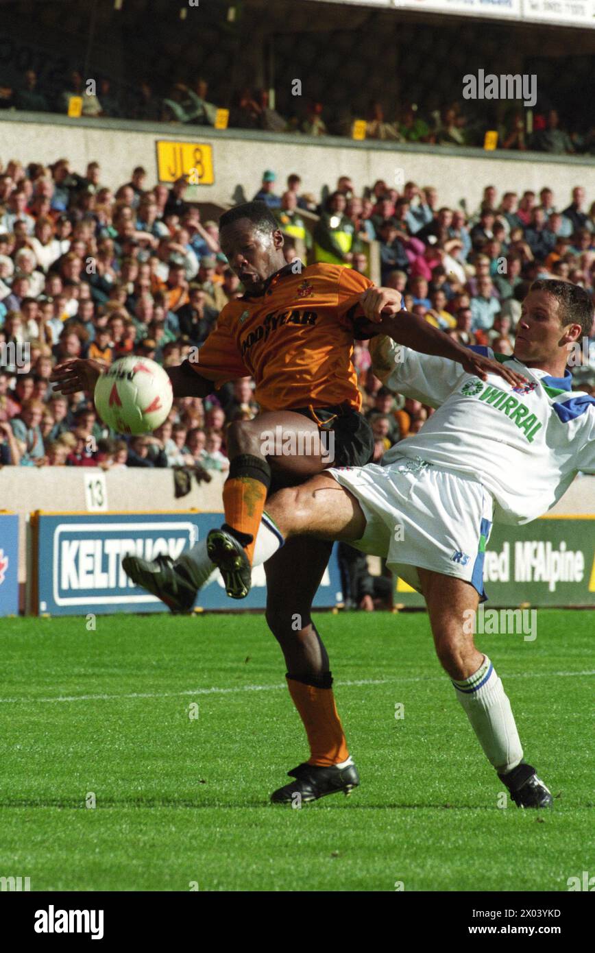 Wolverhampton Wanderers v Tranmere Rovers at Molineux 10/9/94 Wolves ...