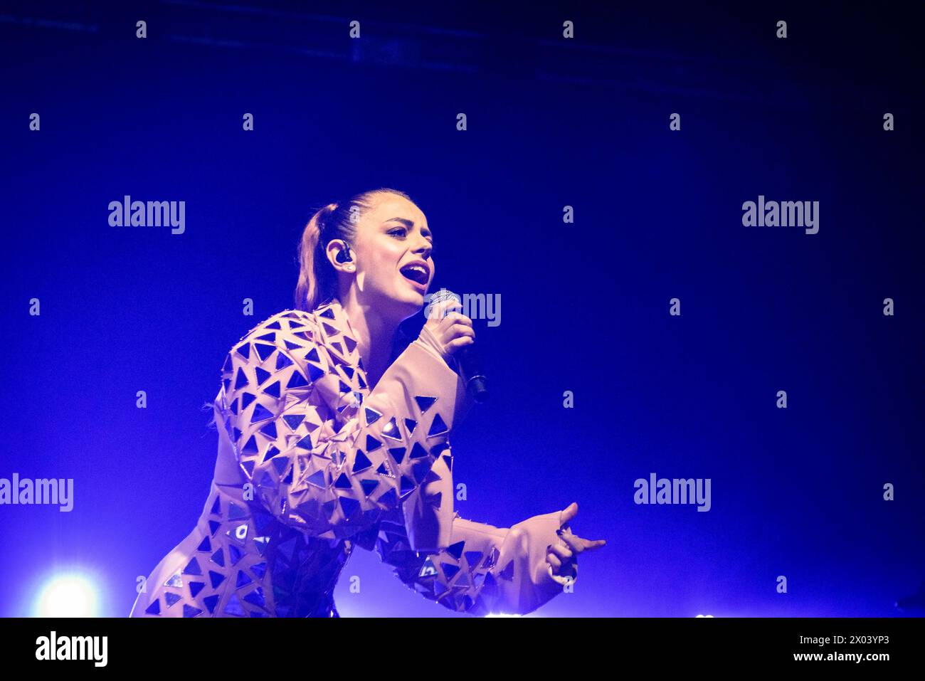 Torino, Italia. 2023. the Italian singer Annalisa performed live on the ...