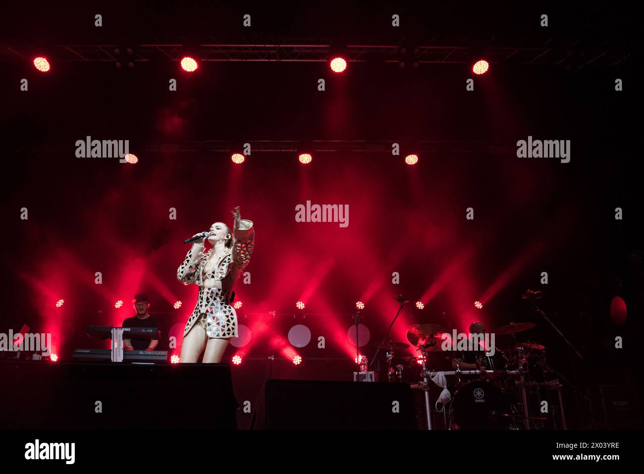 Torino, Italia. 2023. the Italian singer Annalisa performed live on the ...