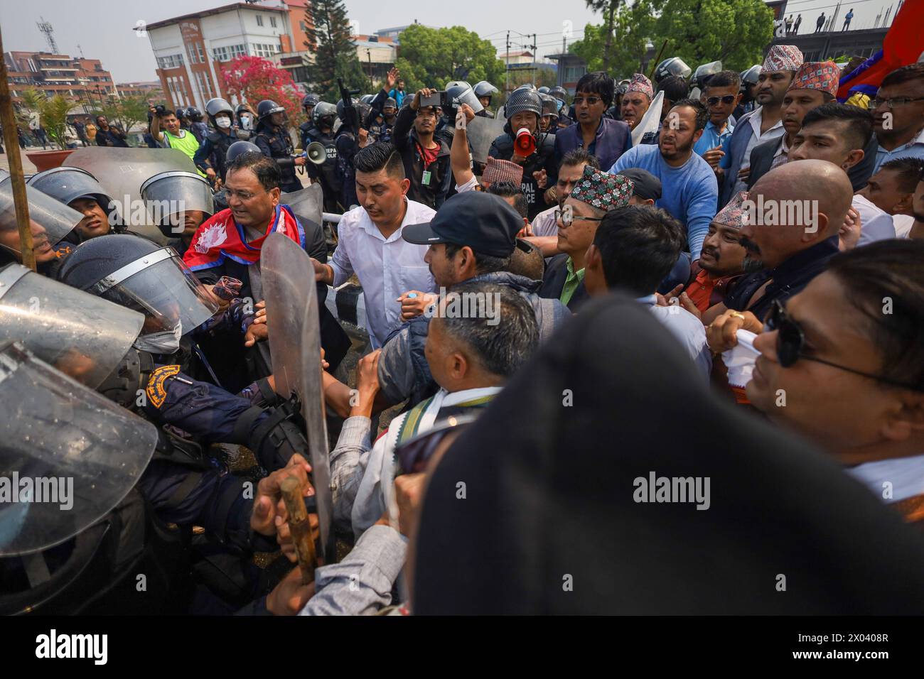 Nepali monarchy hi-res stock photography and images - Alamy