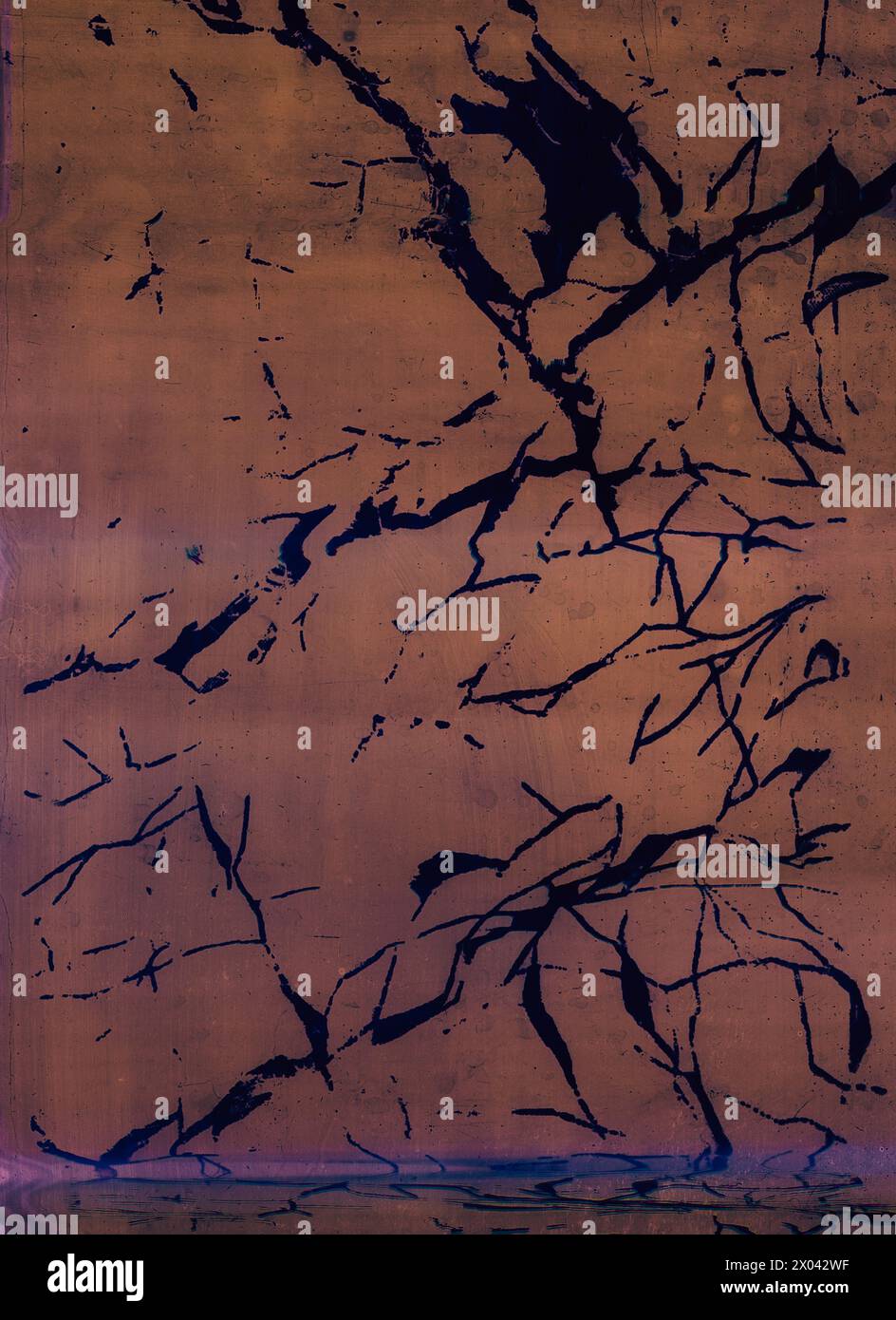 Black cracked screen tv hi-res stock photography and images - Alamy