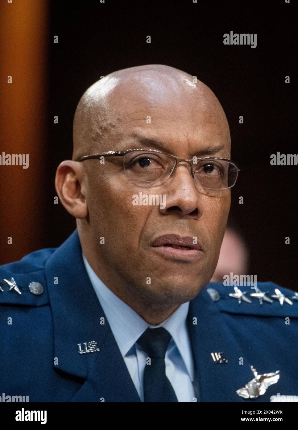 United States Air Force General Charles Q. Brown, Jr, Chair, Joint ...