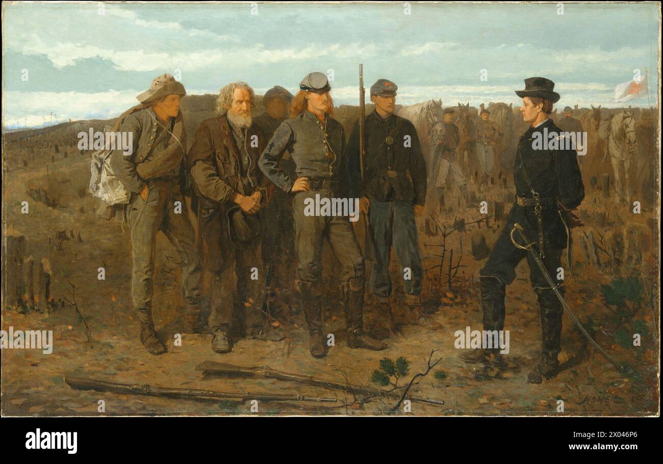 Prisoners from the Front (1866), now housed in the Metropolitan Museum ...