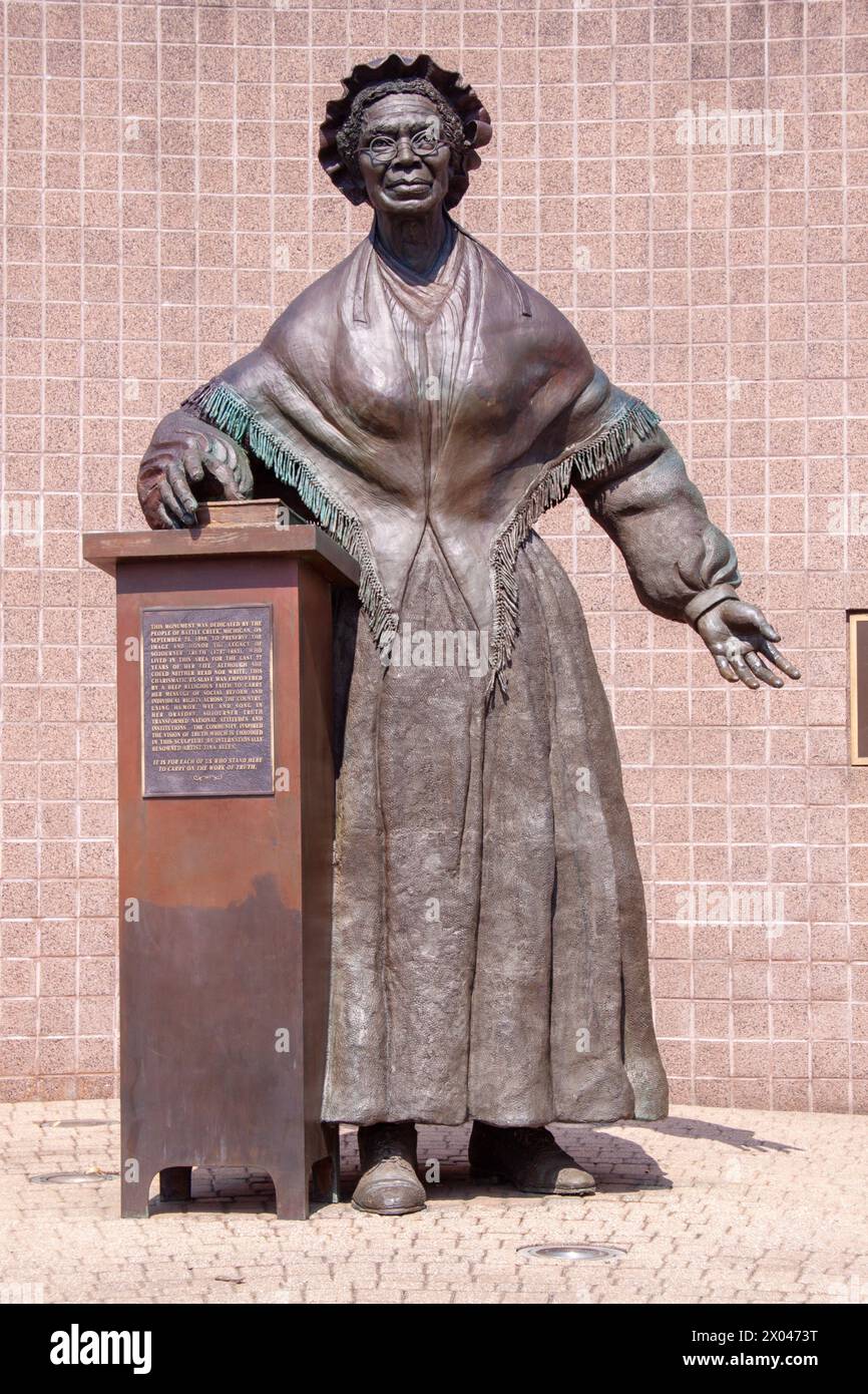 Sojourner truth memorial statue hi-res stock photography and images - Alamy