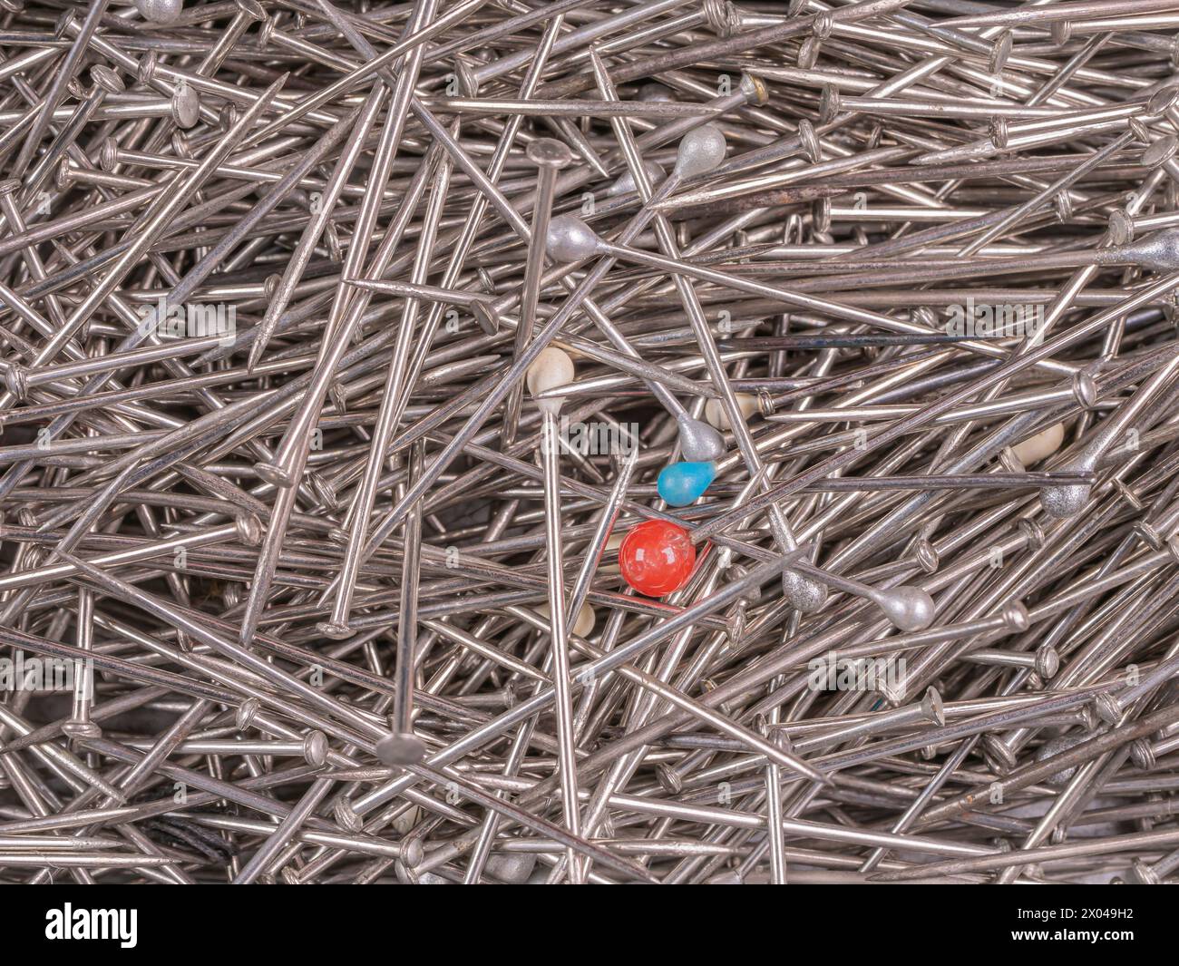 Pin needle many steel tailor hi-res stock photography and images - Alamy