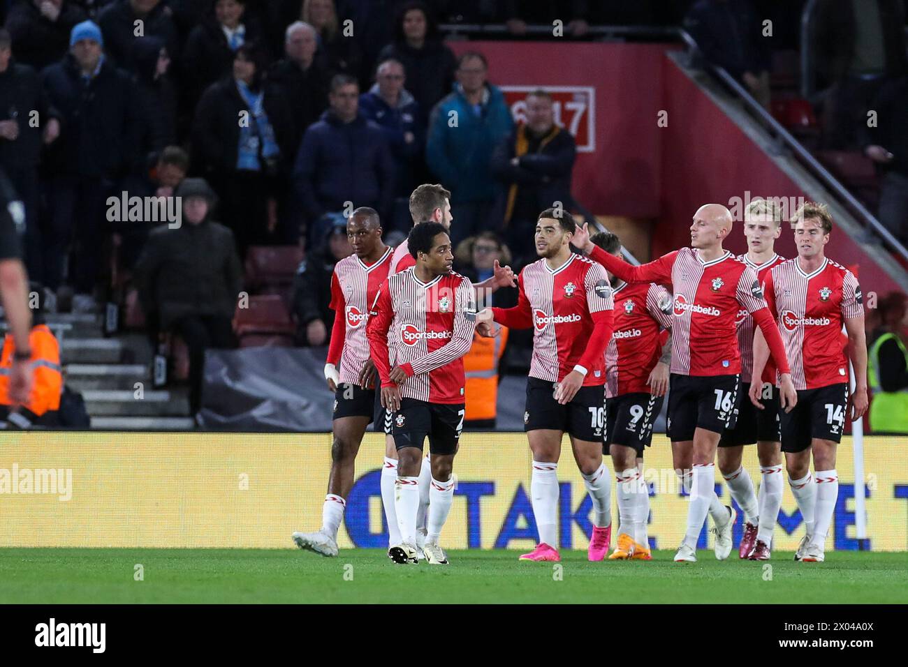 Southampton, UK. 09th Apr, 2024. Southampton defender Kyle Walker ...