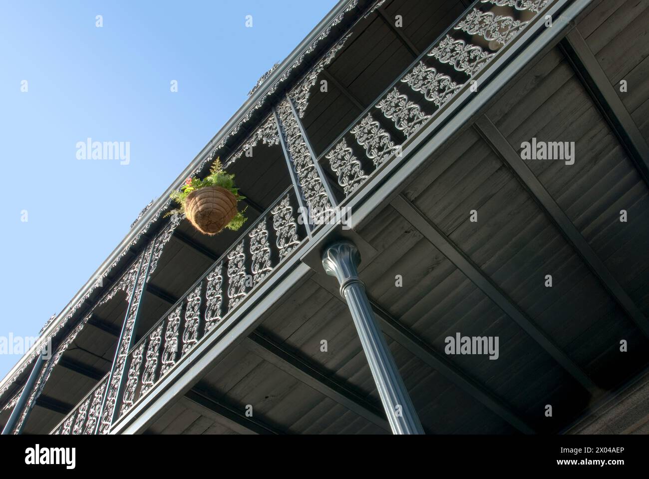 ornate facade on the MARSHALL HOUSE ornate facade on the Marshall House ...