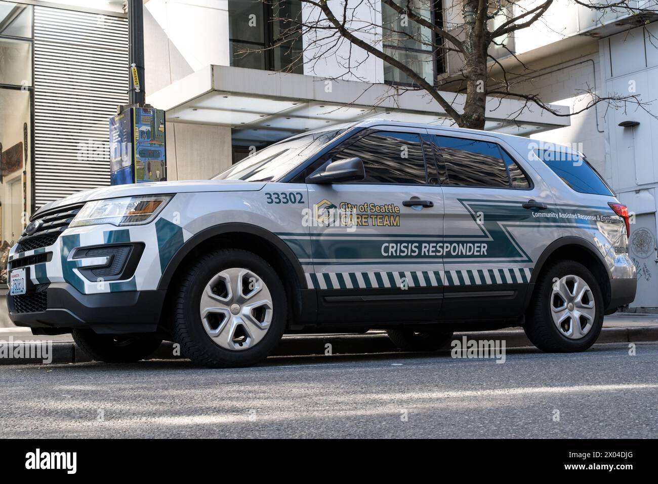 Seattle, USA. 31st Mar 2024. Seattles new Crisis Responce Care Team ...