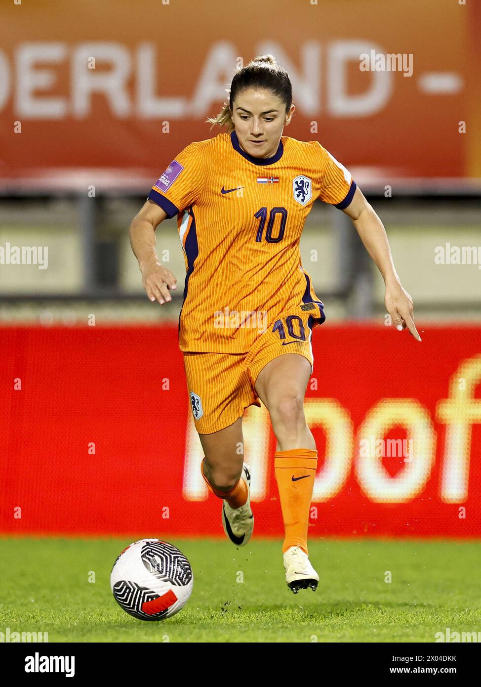 BREDA - Danielle van de Donk of Holland Women during the European ...