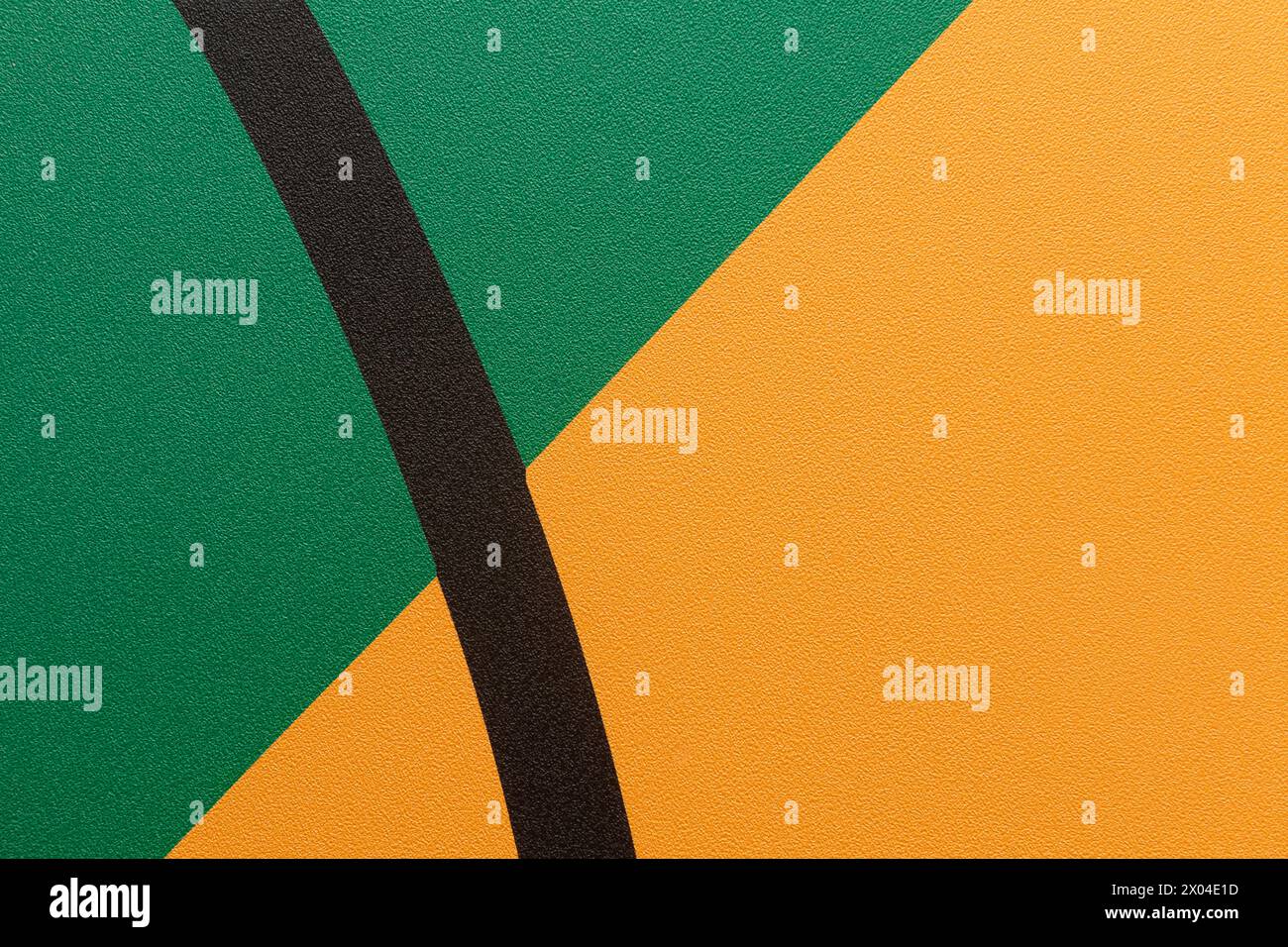 Orange and green floor volleyball, floorball,pickleball, badminton ...