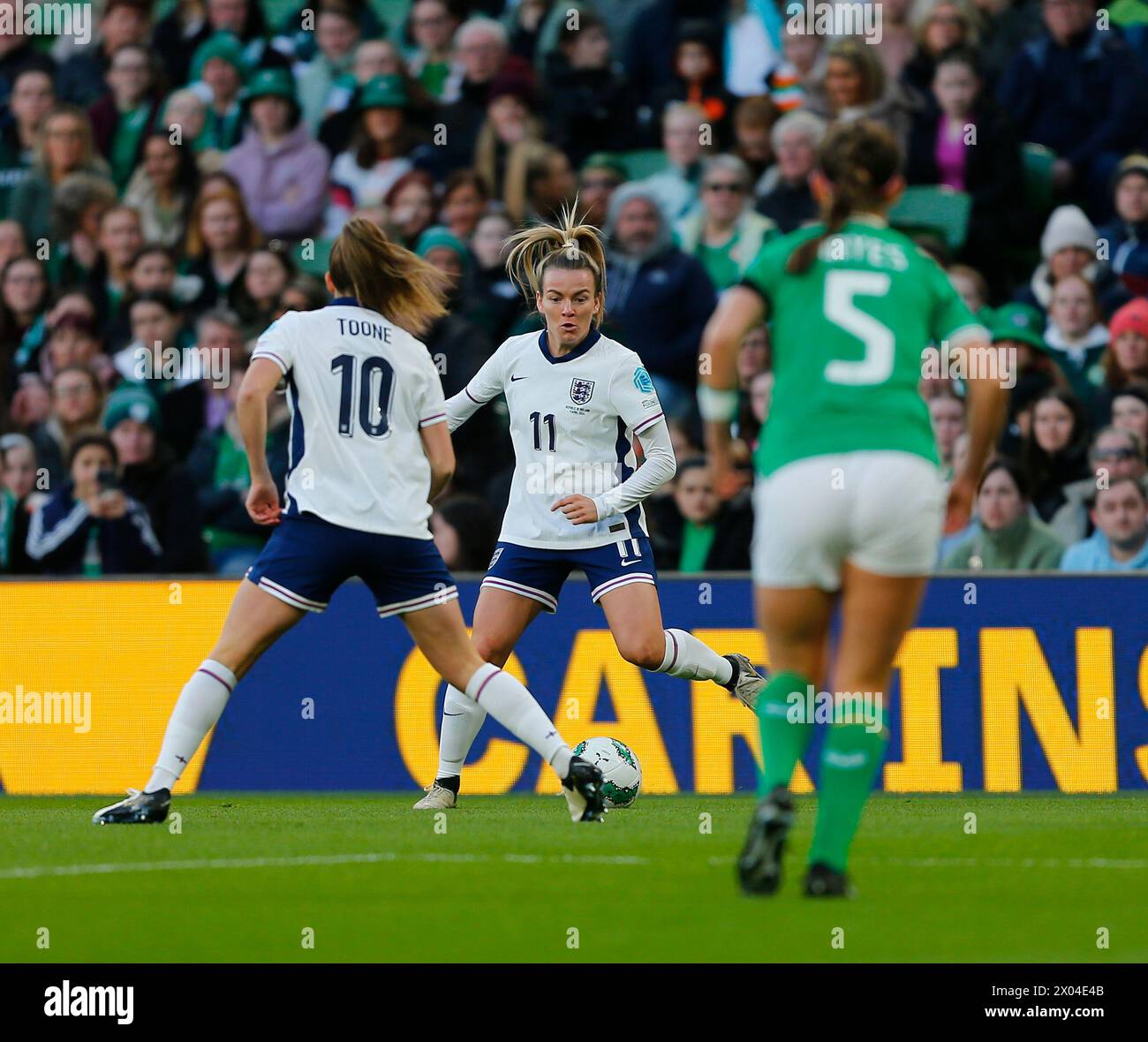 Aviva Stadium, Dublin, Ireland. 9th Apr, 2024. International Football ...
