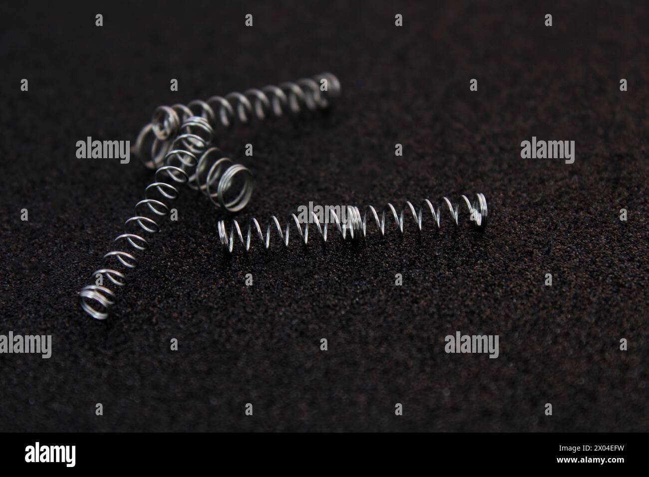 Group of springs with different shapes Stock Photo - Alamy