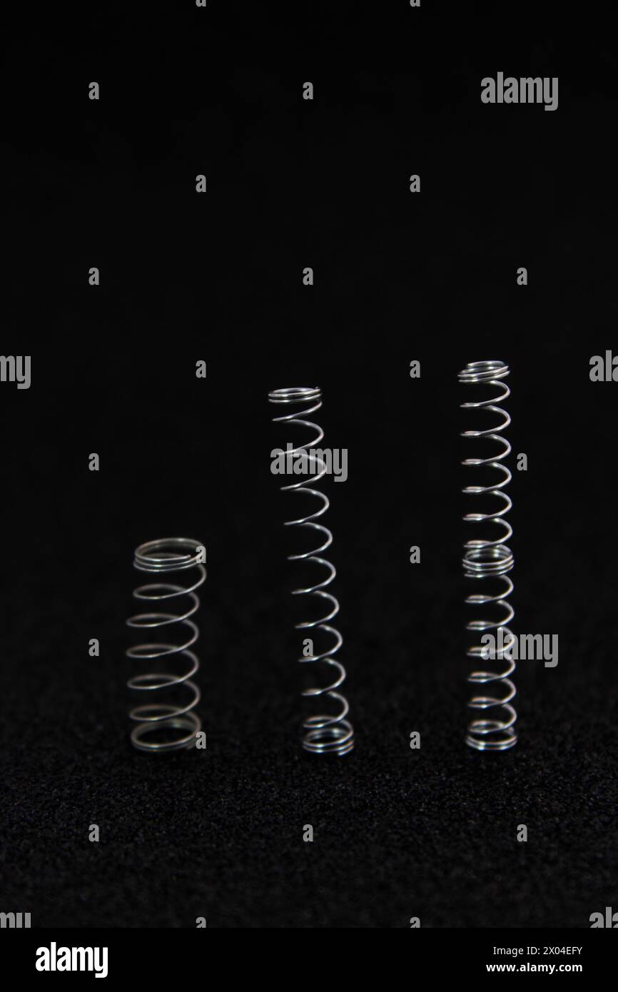 Three different types of springs Stock Photo - Alamy
