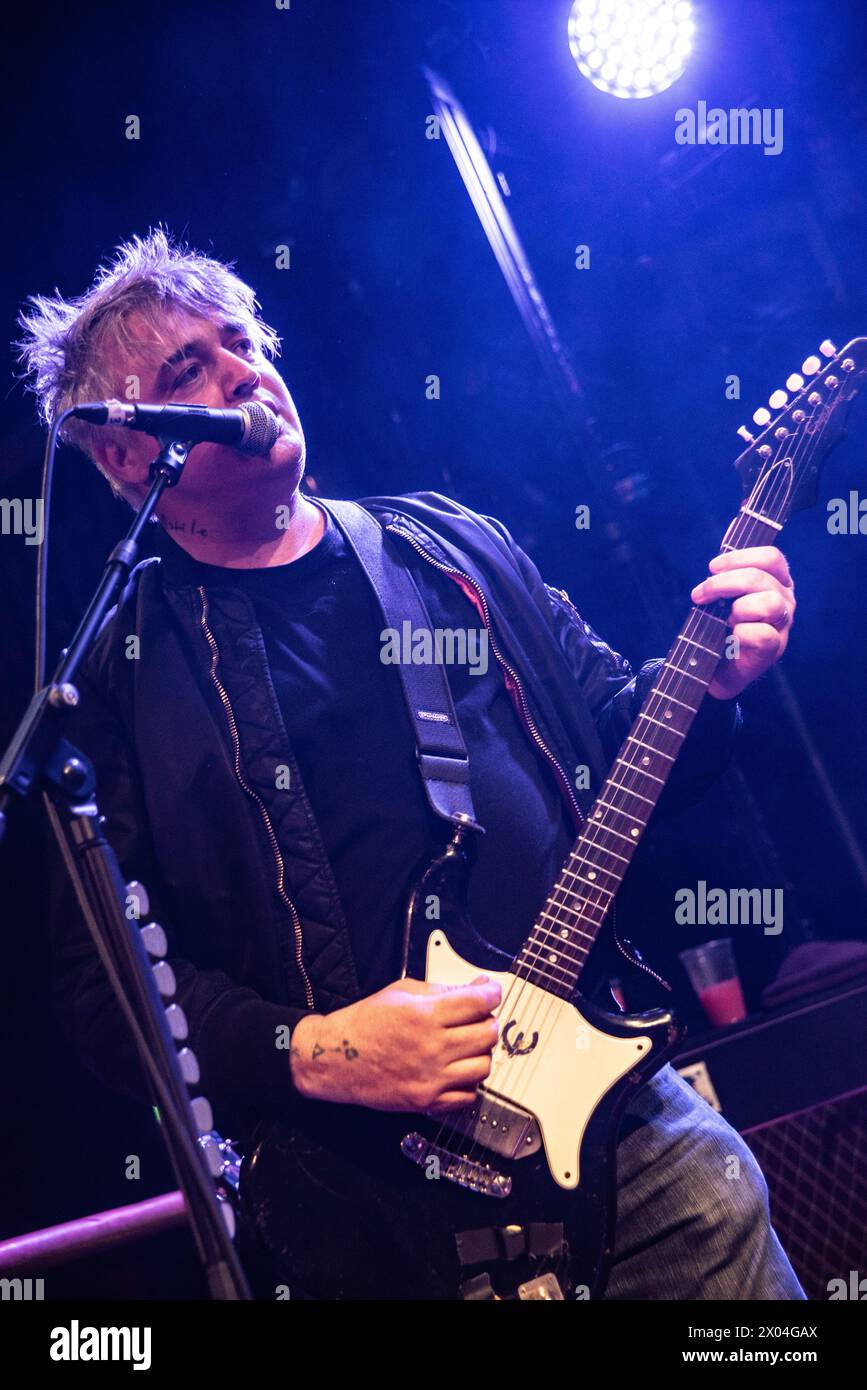 London, United Kingdom. 09th April 2024. Peter Doherty on stage at ...
