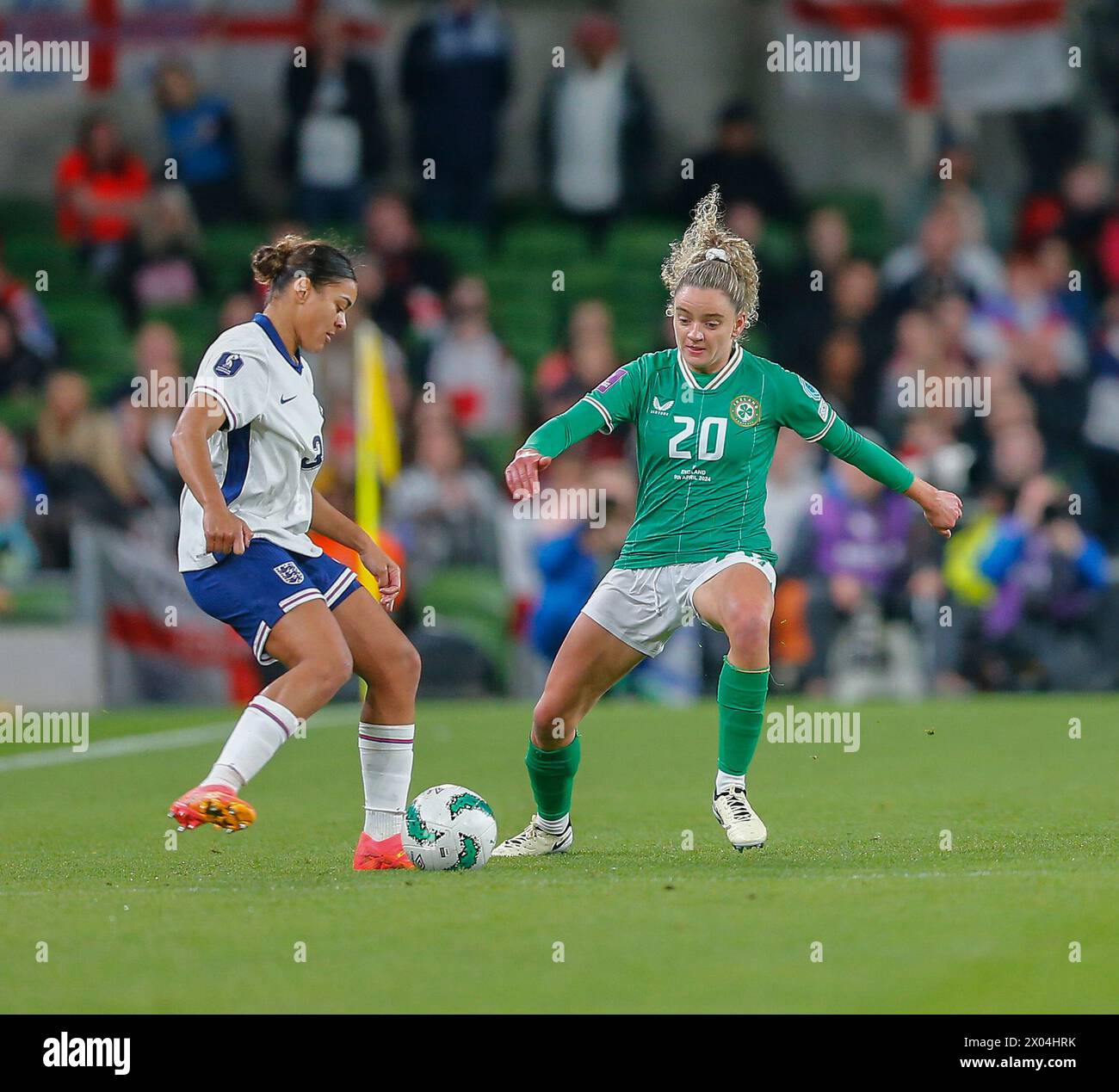 Aviva Stadium, Dublin, Ireland. 9th Apr, 2024. International Football ...