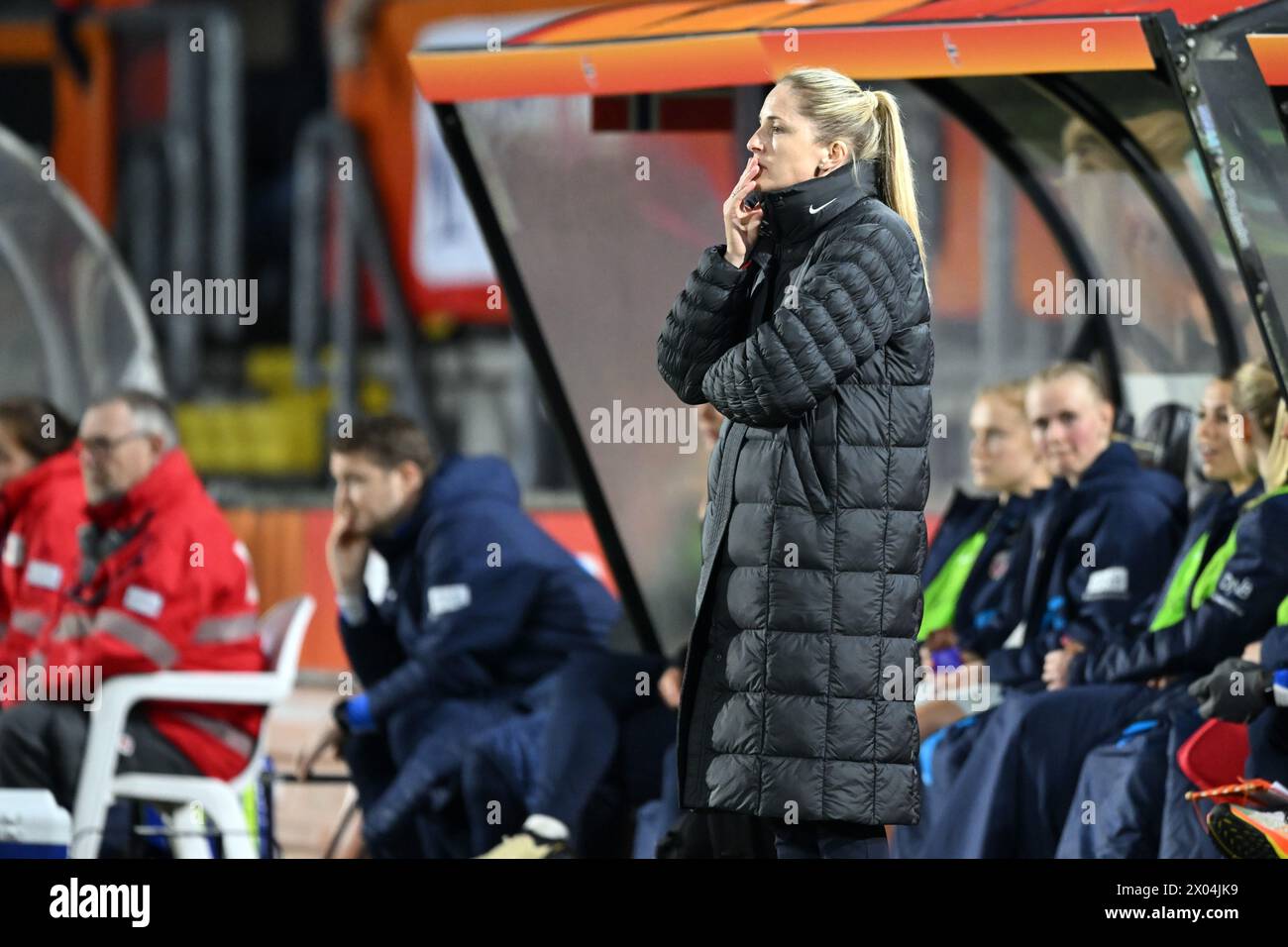BREDA - Norway coach Gemma Grainger during the European Championship ...