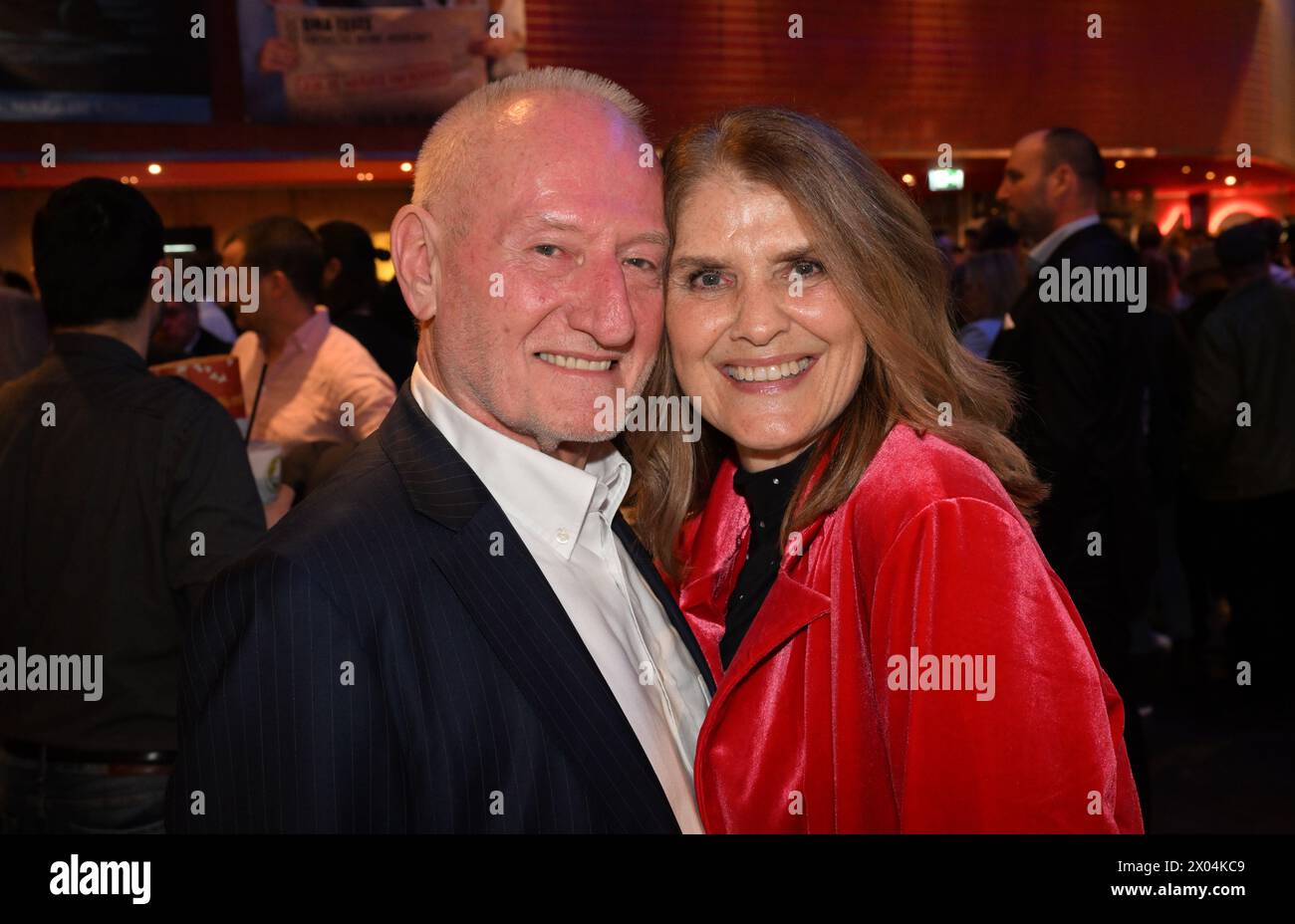 Munich, Germany. 09th Apr, 2024. Actor Sepp Schauer and actress Corinna ...