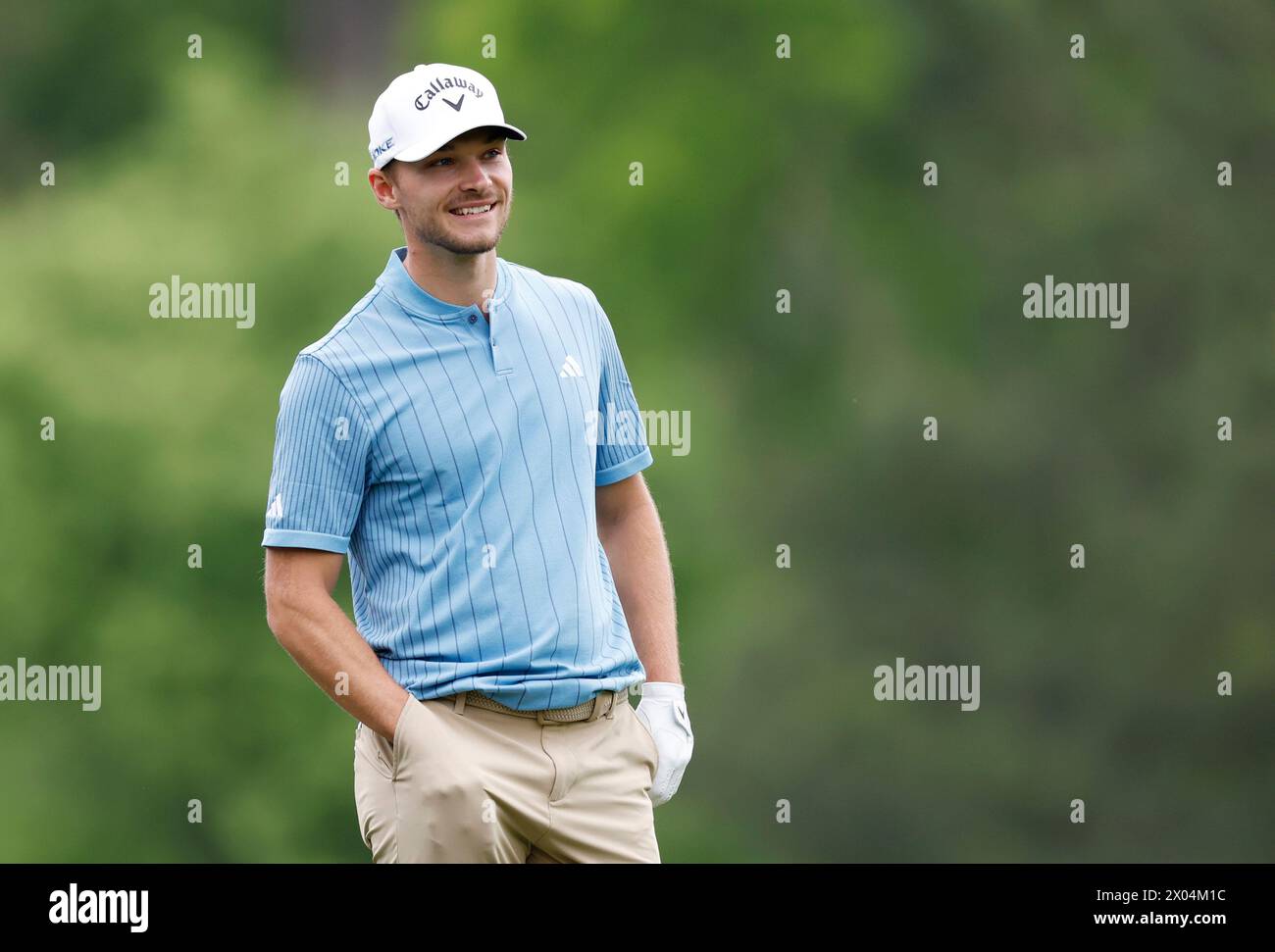Augusta, United States. 08th Apr, 2024. Nicolai Hojgaard from Denmark ...
