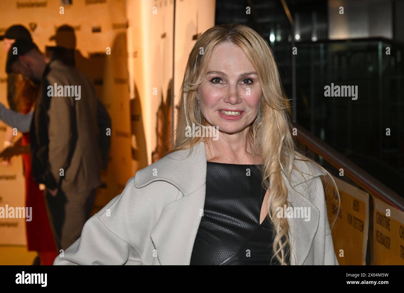 Munich, Germany. 09th Apr, 2024. Actress Christine Zierl stands on the ...
