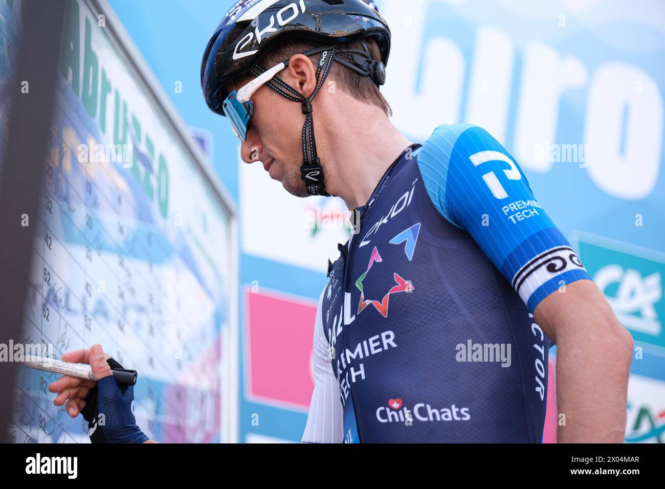 Vasto, Italy. 09th Apr, 2024. George Bennett of Israel-Premier Tech ...