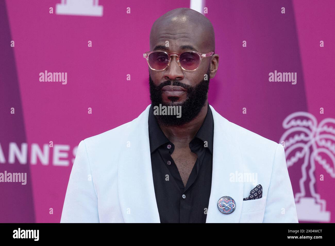 Cannes, France. 09th Apr, 2024. Teddy Corona attends the Pink Carpet at ...