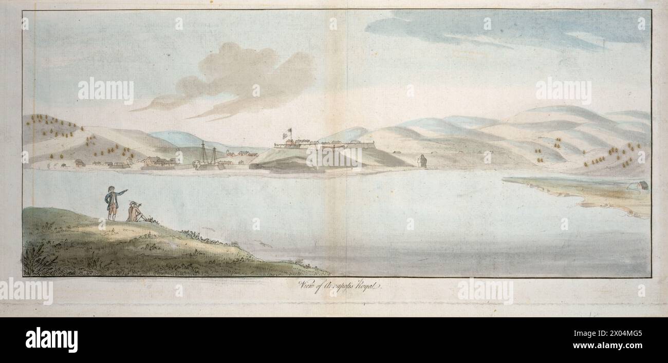 View of Annapolis Royal, Nova Scotia, Canada, British Forts ...