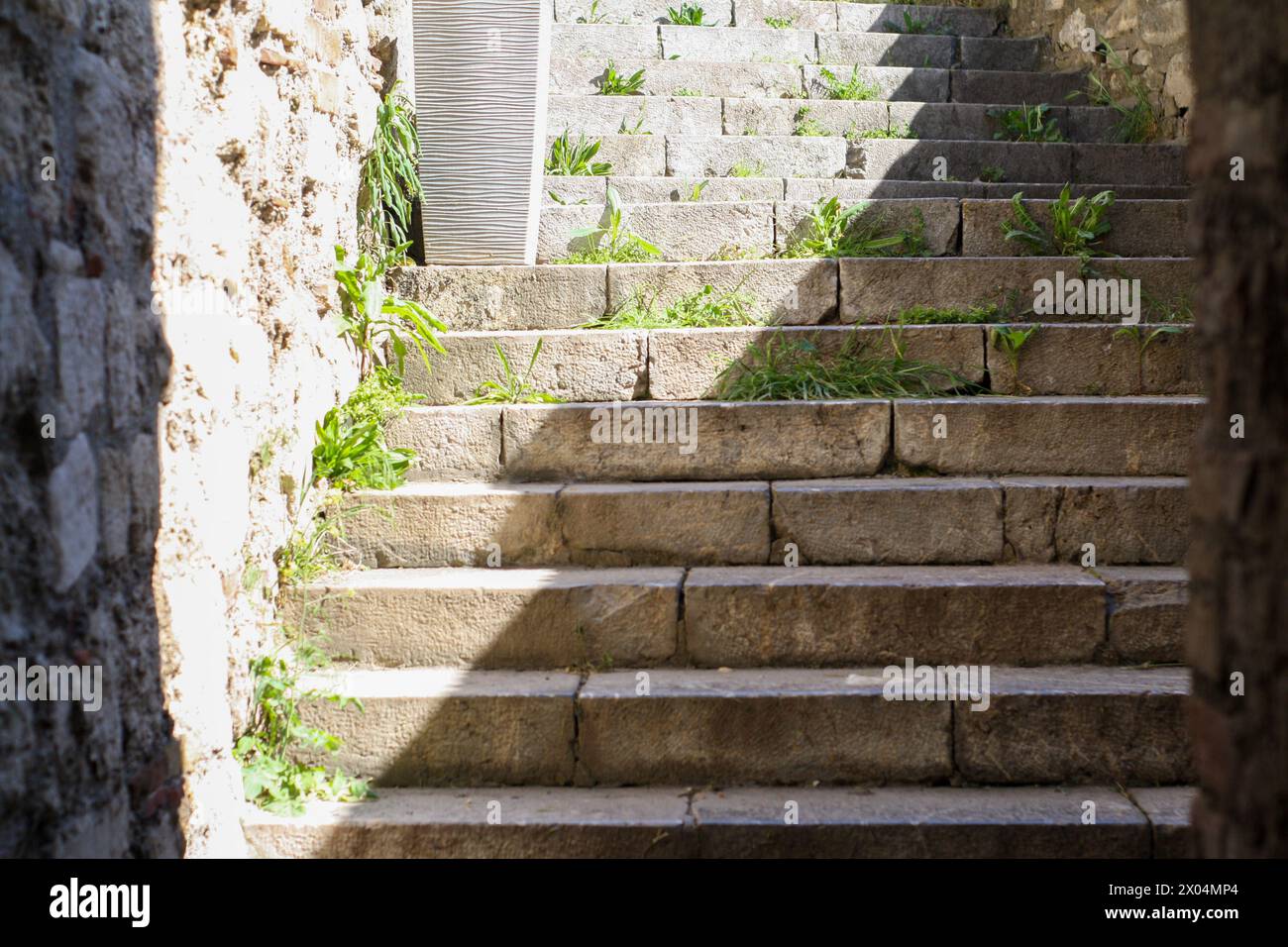 Ancient stone staircases built centuries ago Stock Photo - Alamy
