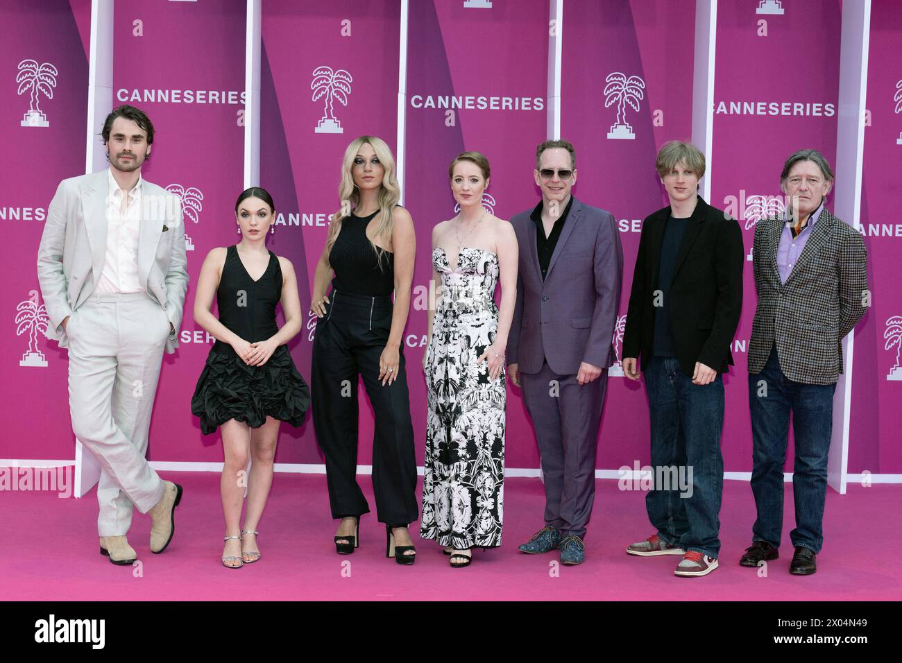 Cannes, France. 09th Apr, 2024. Boris Van Severen, Emma Nova, Jade ...
