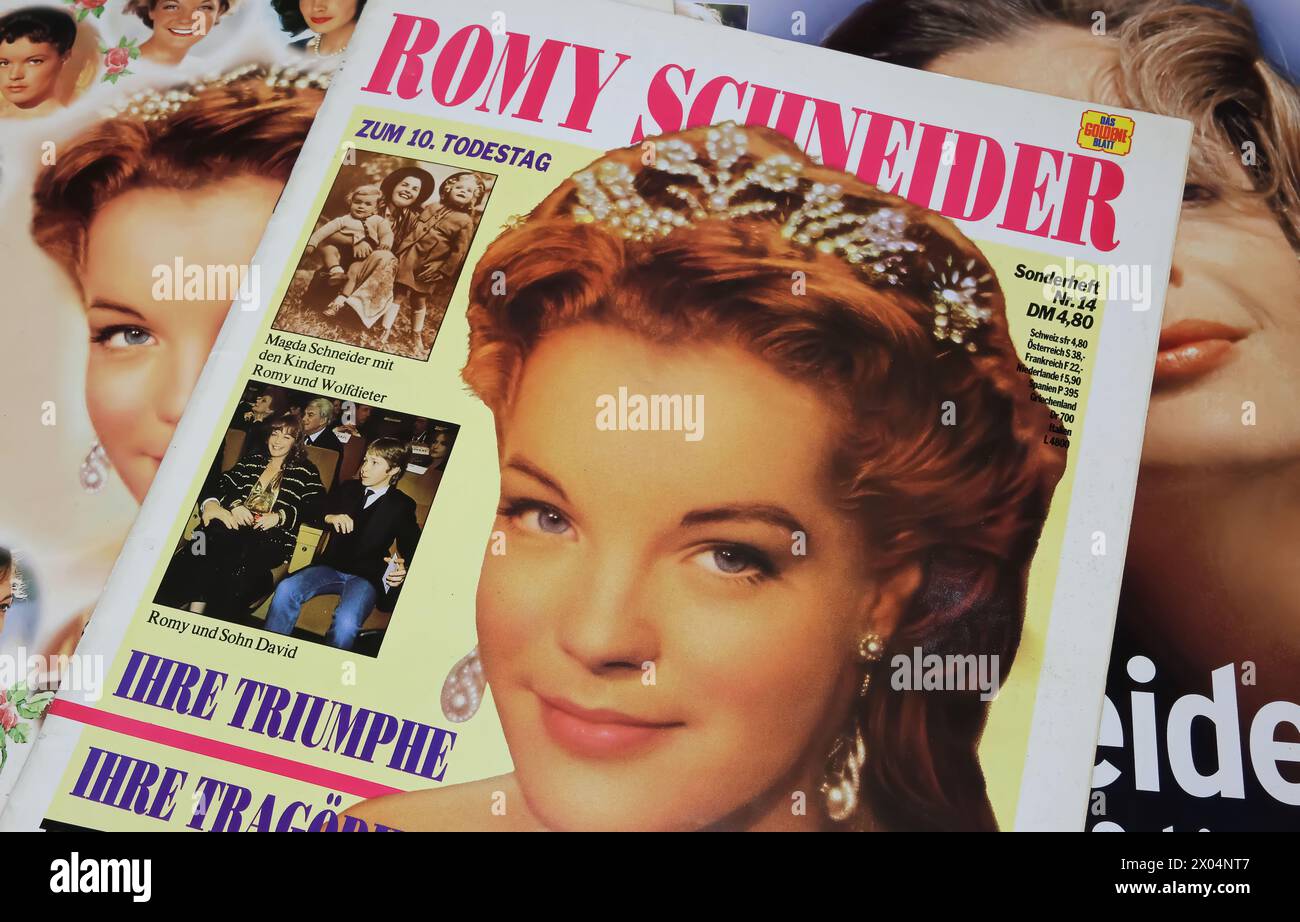 Viersen, Germany - March 9. 2024: Closeup of german magazine front ...