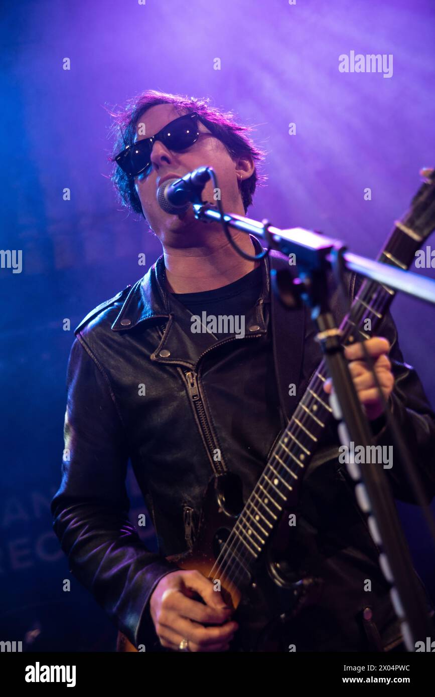 London, United Kingdom. 09th April 2024. Carl Barat on stage at Pryzm ...