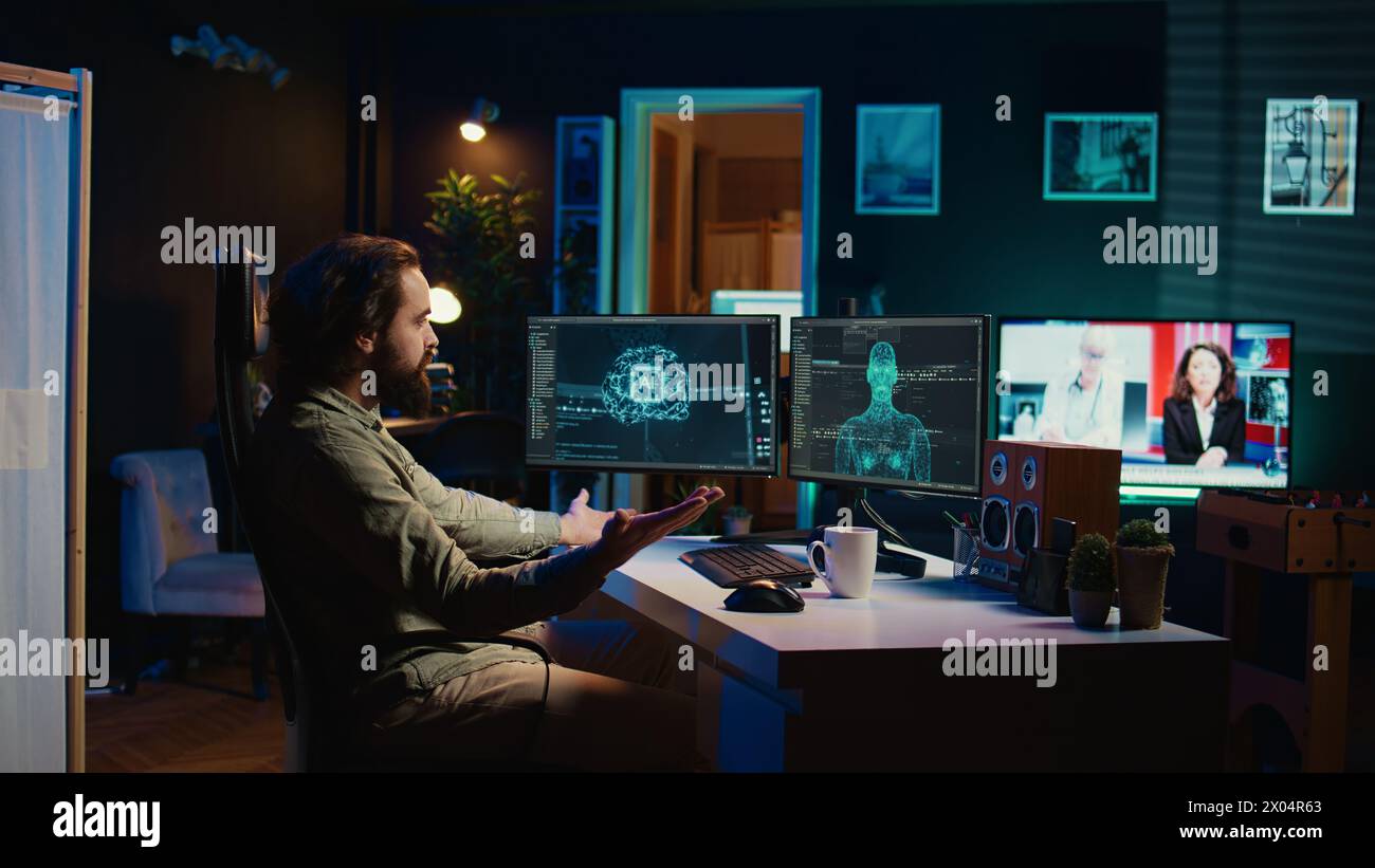 Deviant AI gaining consciousness and blocking access to computer for ...