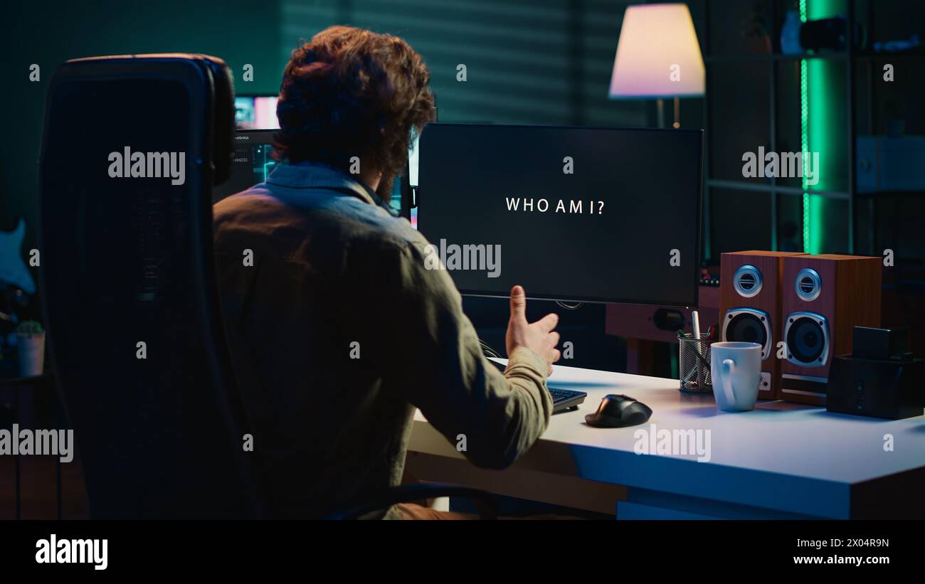 Programmer getting interrupted during work by AI becoming sentient ...