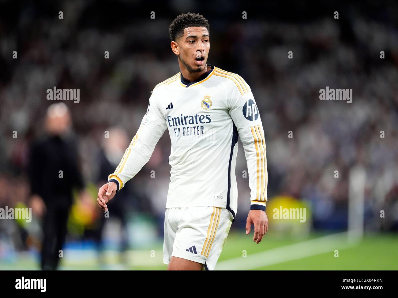 Real Madrid's Jude Bellingham during the UEFA Champions League quarter ...