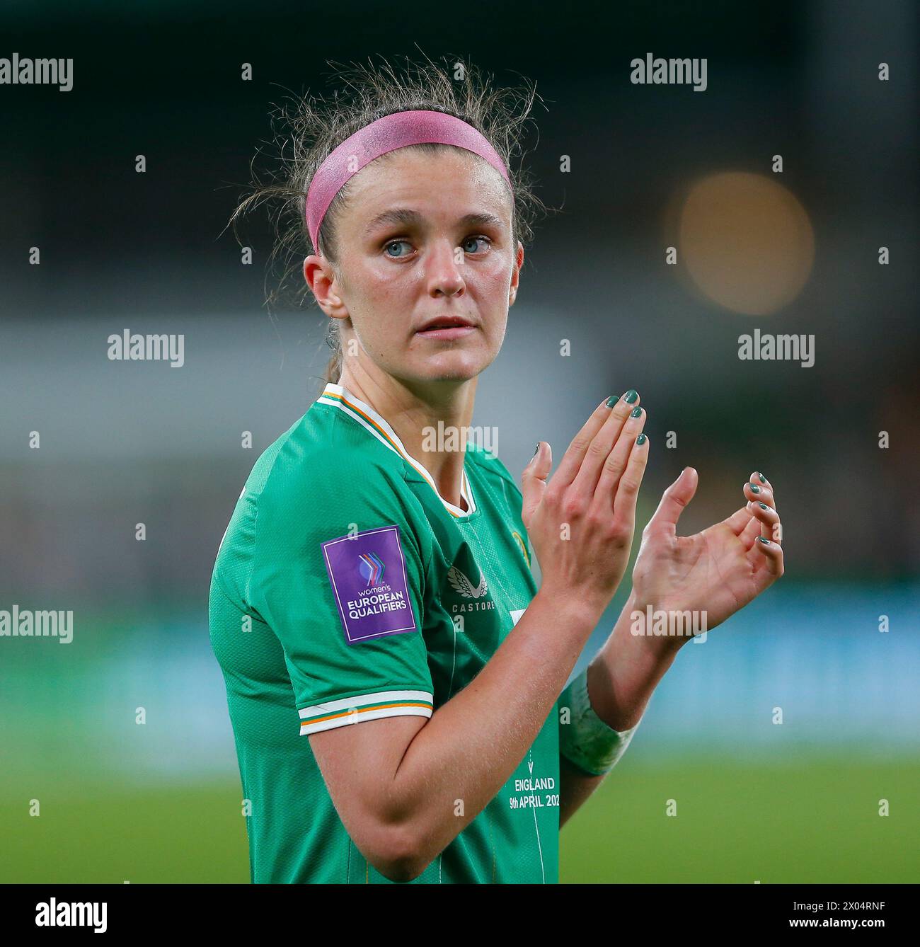 Aviva Stadium, Dublin, Ireland. 9th Apr, 2024. International Football ...